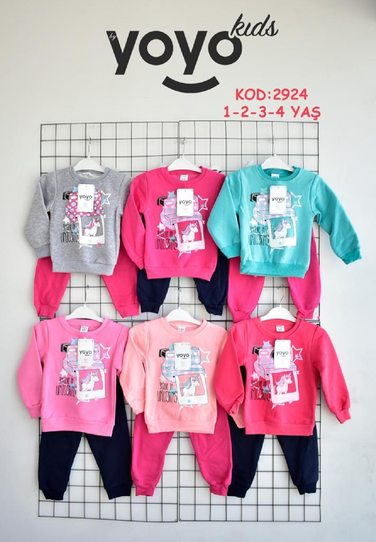 Ensemble 2 Pièces JOGGING 2924 (1-4ANS)