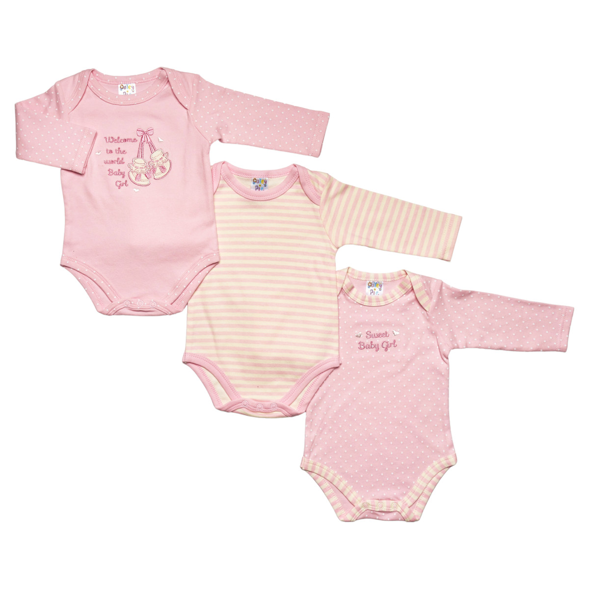 Lot de 3 Bodys Bébés 46JTC9116LG